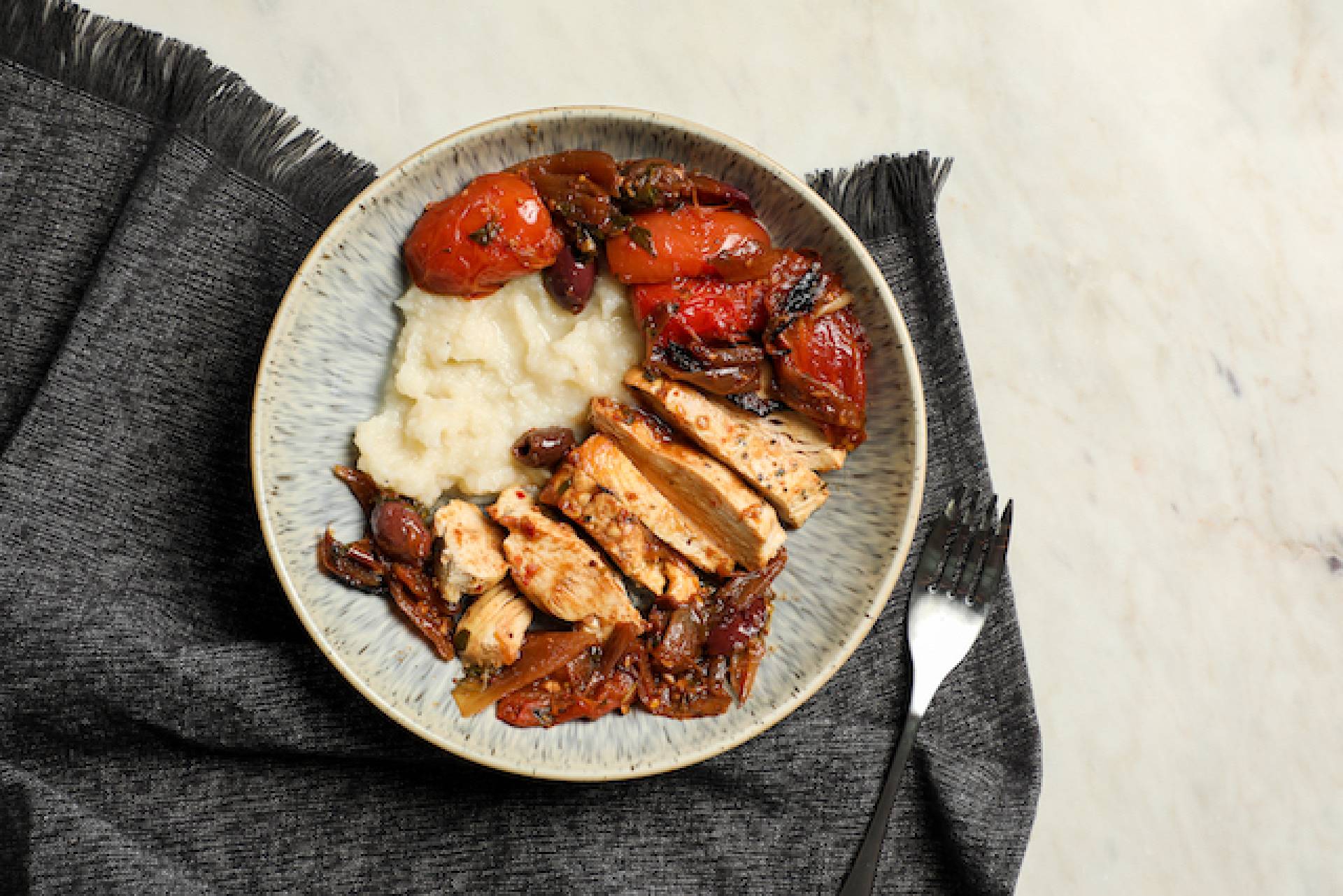 Braised Mediterranean Chicken - Clean Creations - New Orleans Healthy ...