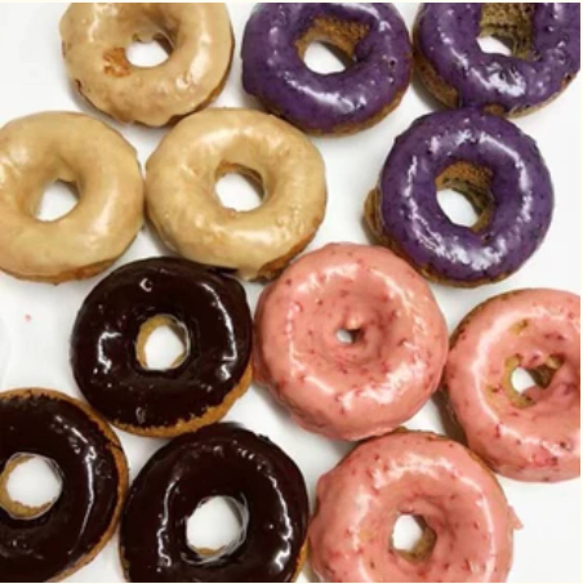 Van Friendly Half Dozen Mixed Variety Donuts - Clean Creations - New ...
