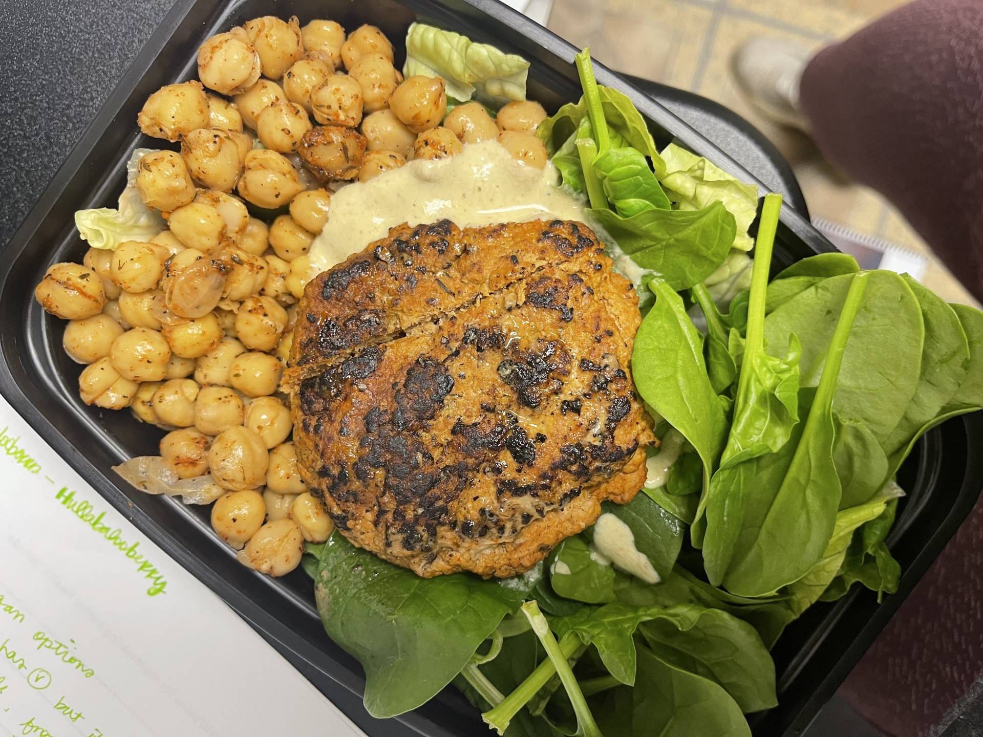 (GL) Turkey Burger Caesar Salad - Clean Creations - New Orleans Healthy ...